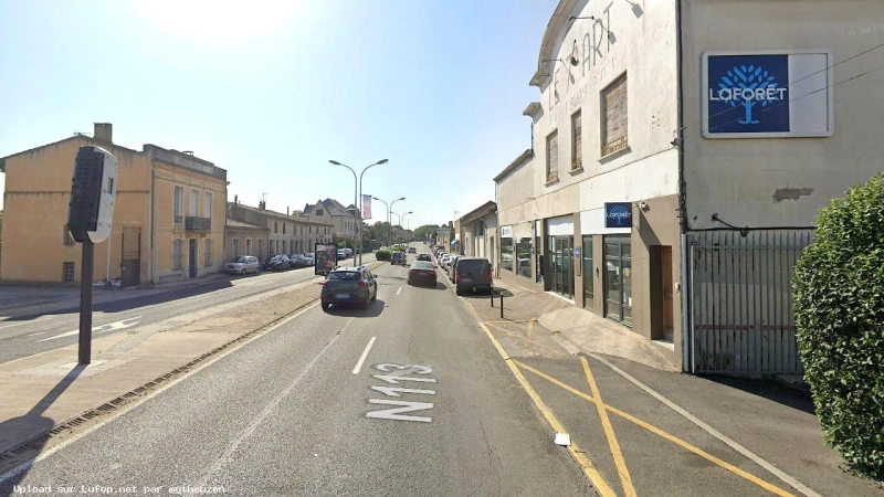 Radar 50 km/h à Carcassonne - 11-Aude - D6113