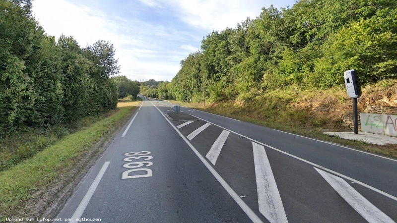 Radar Fixe 90 km/h Luzay - 79-Deux-Sèvres - D938