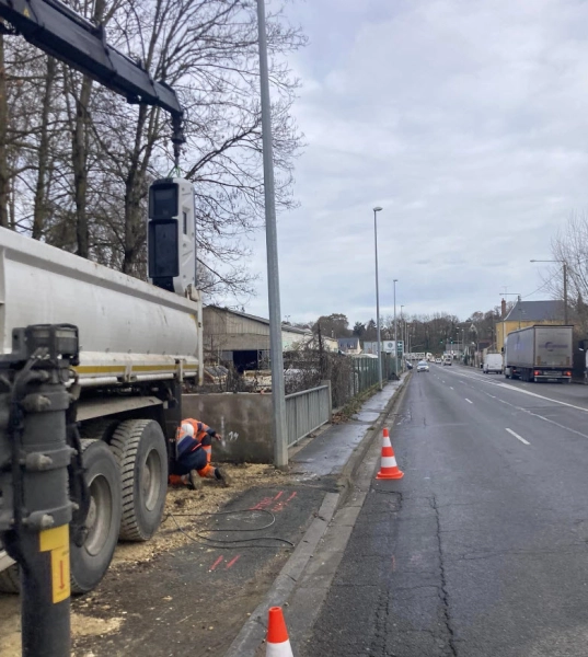 Radar Fixe 50 km/h Vierzon - 18-Cher - Rue Étienne Dolet
