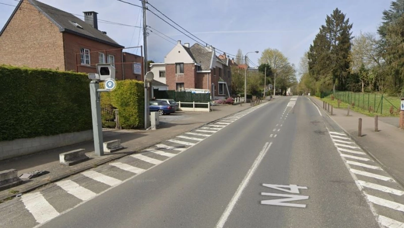 Radar Fixe 50 km/h Wavre - 13-Brabant wallon - Chaussée de Bruxelles