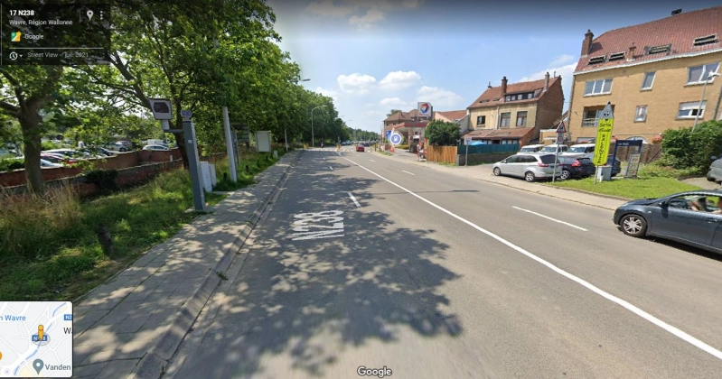 Radar Fixe 50 km/h Wavre - 13-Brabant wallon - Boulevard de l´Europe