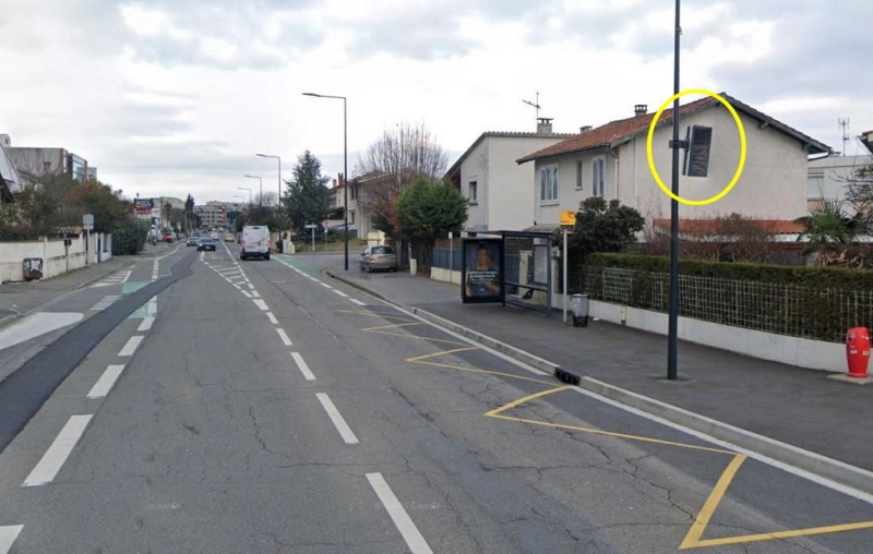 Speed Camera Fixe 50 km/h Toulouse - 31-Haute-Garonne - Boulevard de Suisse